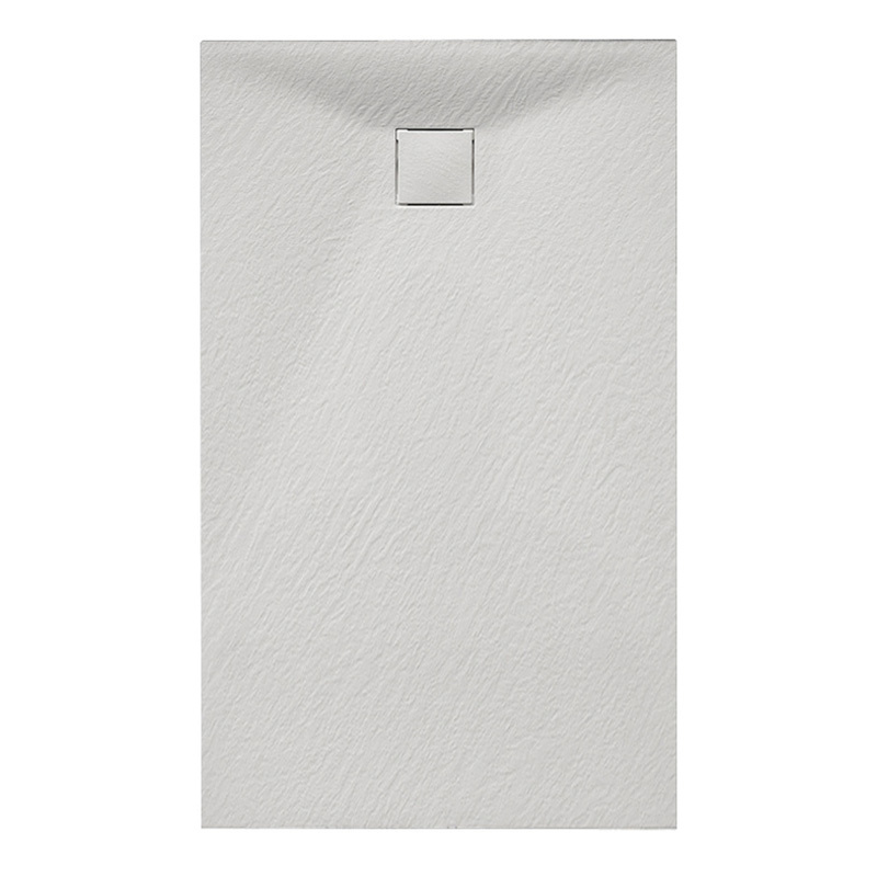 BRODZIK PRYSZNICOWY KAMIENNY PROSTOKĄTNY SLIM RIKO BIAŁY 150x80 CM ...